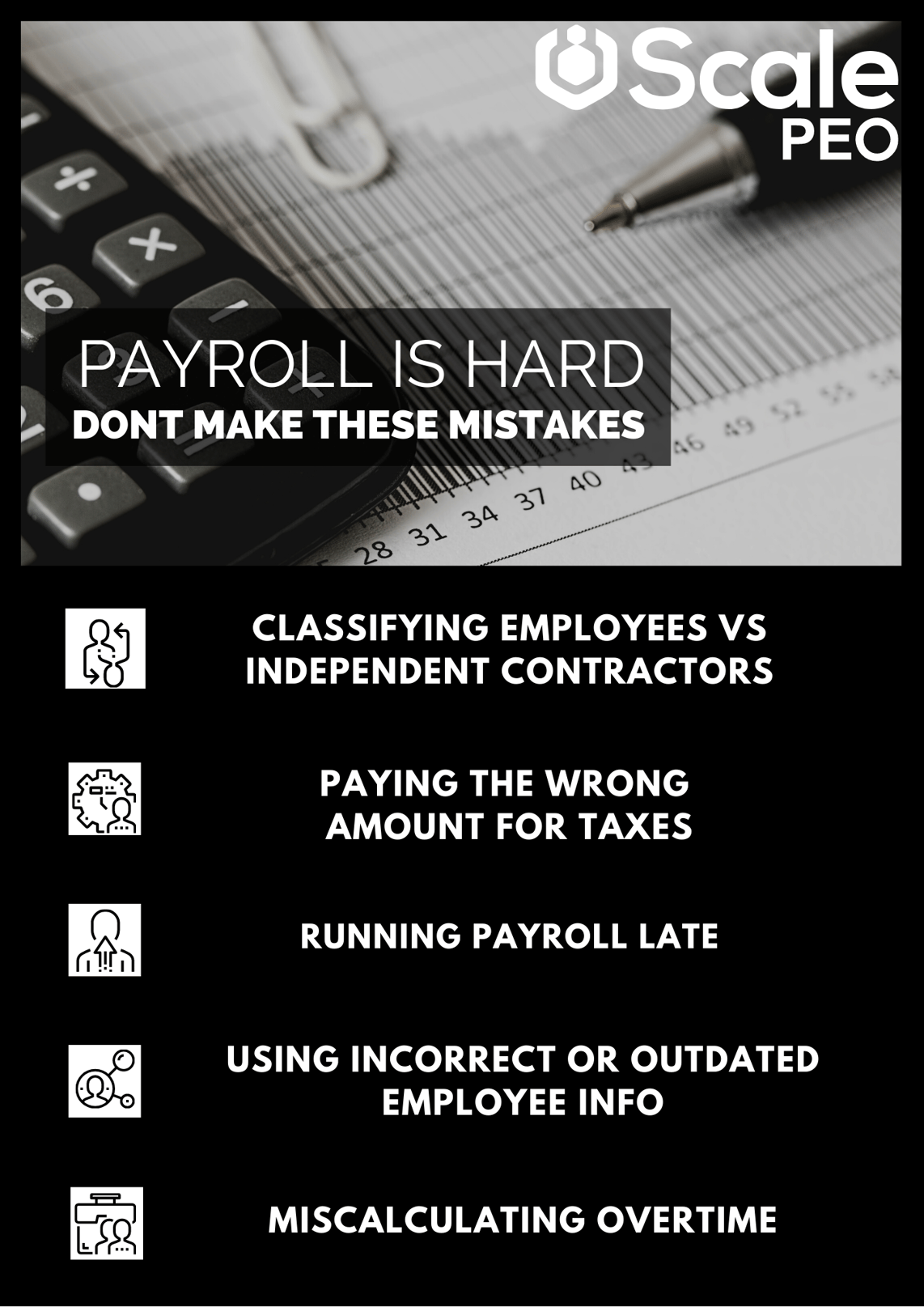 Don't Make These 5 Payroll Mistakes